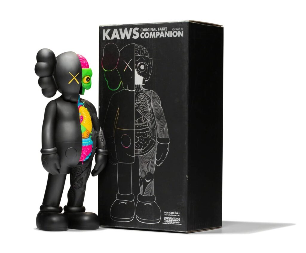 KAWS Dissected Companion 5YL Black – KawsToy
