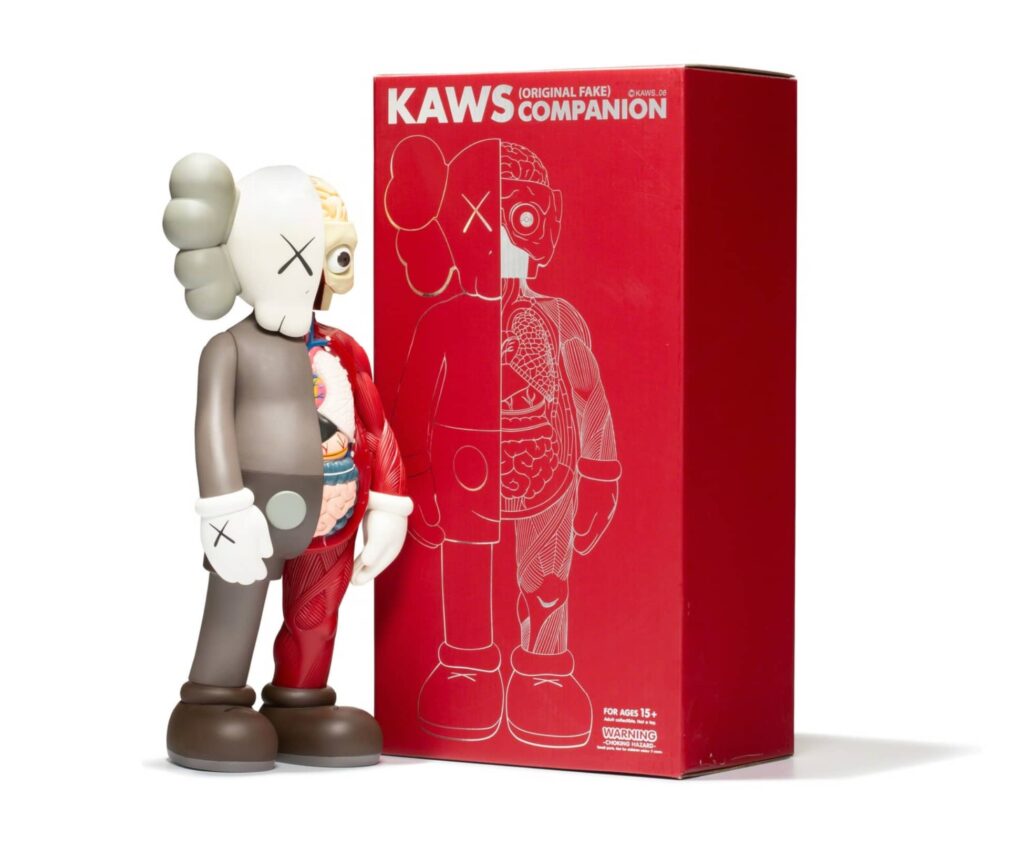 KAWS Dissected Companion 5YL Brown – KawsToy