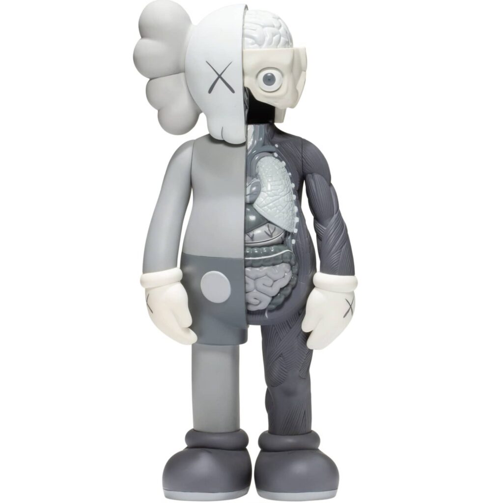 KAWS Dissected Companion 5YL Grey – KawsToy