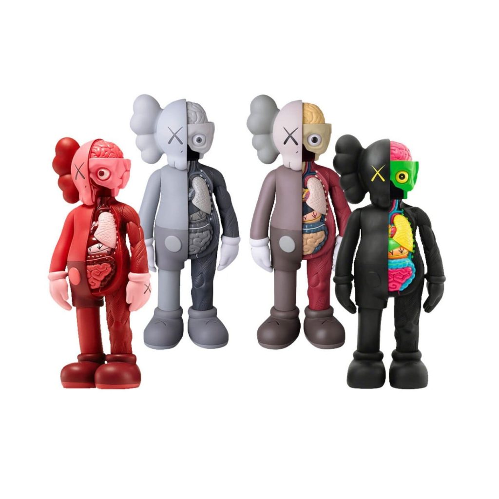 KAWS Flayed Companion 2016 (set of 4 works) – KawsToy
