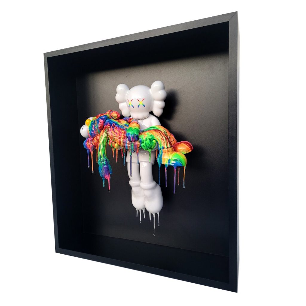 KAWS x Josh Mayhem Wasted Dream – Porcelain Colorstorm, 2023 – KawsToy